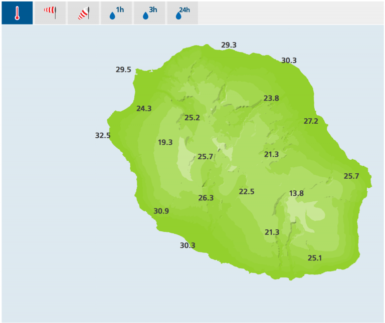 Météo à La Réunion | Habiter La Réunion